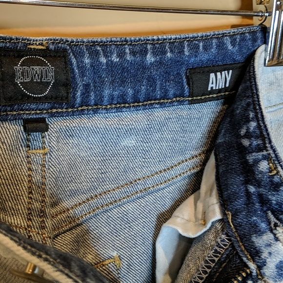 Edwin USA | Jeans | Edwin Japanese Denim Super Soft Distressed Flares ...